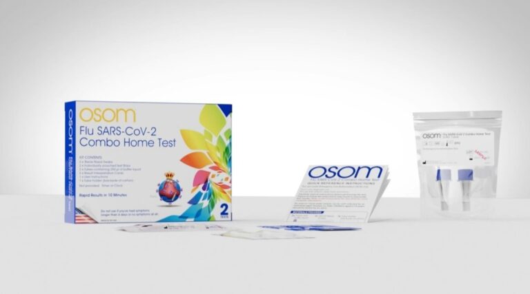 OSOM® Flu SARS-CoV-2 Combo Home Test - Sekisui Diagnostics